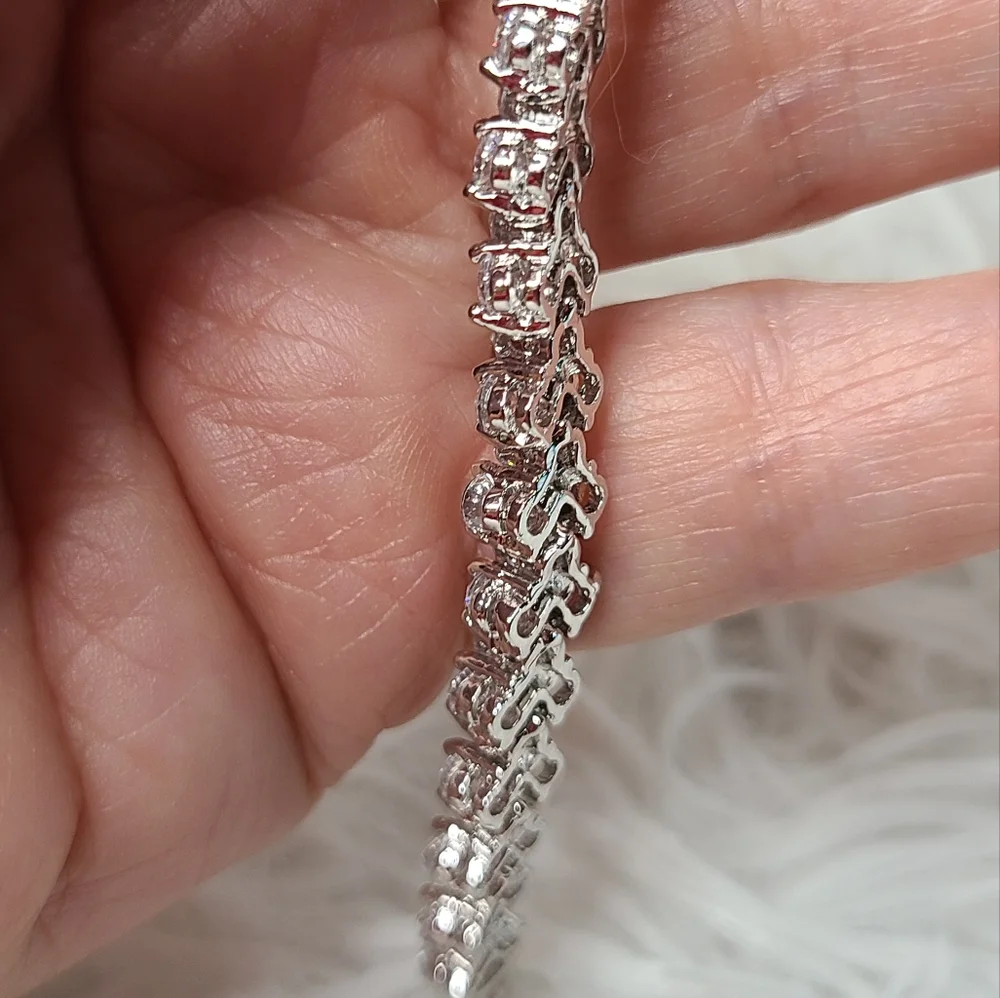 Jewelry | Diamond Simulant Bracelet | Poshmark